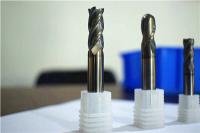 China Die Steel Fine Milling Cutter , For 52-58HRC Steel, Corner Radius End Mill for sale