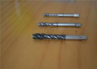 China Threading 4 Flutes M3×0.5 Solid Carbide Taps， spiral flute taps for sale