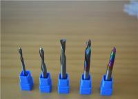 China Wood cutting end mills down cut, CNC router bits for making holes, down cut carbide cutters for furnature industry. for sale