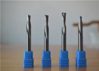 China Wood cutting end mills down cut, CNC router bits for making holes, down cut carbide cutters for furnature industry. for sale