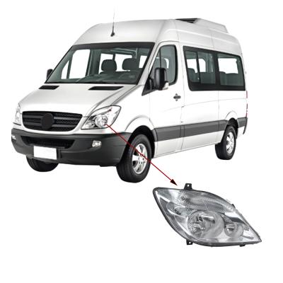 China Aftermarket Pre-Facelift Front Headlight Compatible with OE A9068200161/A9068200261 for 2006-2013 Sprinter W906 for sale
