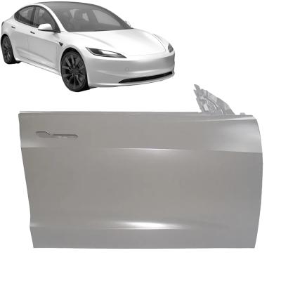 China Aluminum Front Door Fits for Tesla Model 3 2017-2023 Reference Number 1081421-E0-C for sale