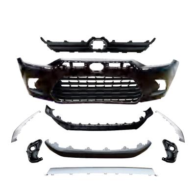 China Aftermarket Complete Front Bumper Assembly for 2024 Toyota Grand Highlander Reference Number 52119-0E971,53112-0E360 for sale