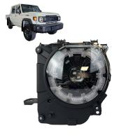 China Aftermarket Flower Ring LED Headlight Assembly for Toyota Land Cruiser LC79 70 Series Reference Number 81110-60U90, 81150-60U90 for sale