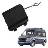 China Aftermarket Front Bumper Tow Eye Cover Compatible with OE A9108850600 for Late 2018+ Sprinter W907 W910 for sale