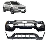 China Aftermarket Front Bumper Cover Compatible with OE 86511-B8020 for 2014 Hyundai Santa Fe DM for sale
