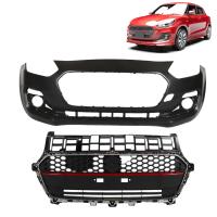 China Aftermarket Front Bumper Cover Compatible with OE 71711-M55R00 for 2018-2024 Suzuki Swift AZ for sale