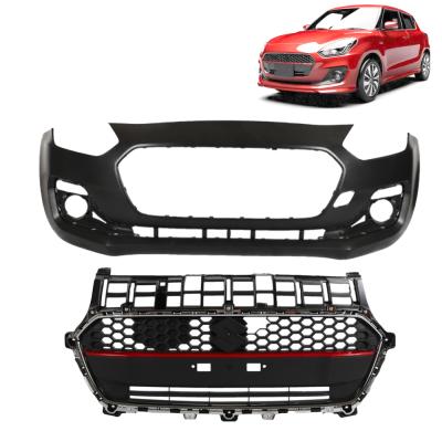 China Aftermarket Front Bumper Cover Compatible with OE 71711-M55R00 for 2018-2024 Suzuki Swift AZ for sale
