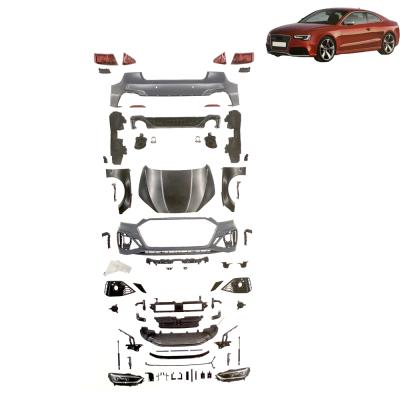 China Full Front Conversion Body Kit Upgrade to 2021 RS5 Style for 2008 Audi A5 B8 for sale