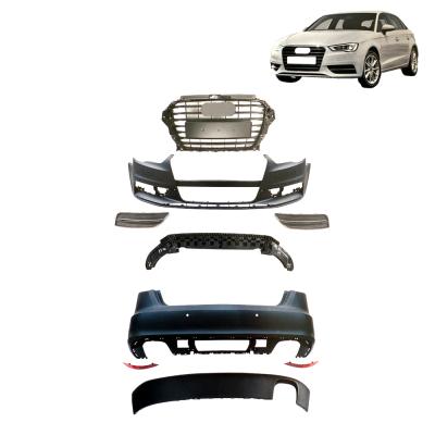 China Complete Front Bumper Kit Compatible with OE 8V0807065AGRU for 2013-2016 Audi A3 8V Sportback HB for sale