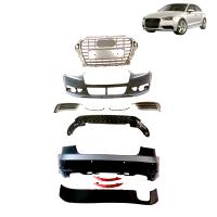 China Complete Front Bumper Kit Compatible with OE 8V5807065AGRU for 2013-2016 Audi A3 8V Sedan SDN for sale