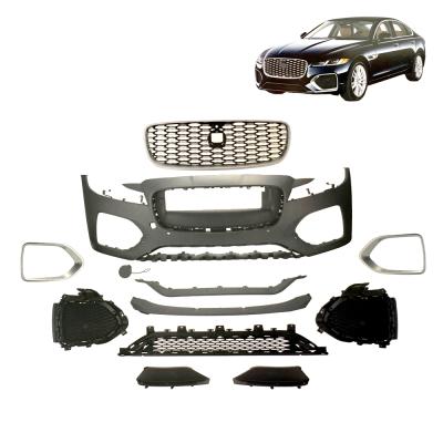 China Complete R-Dynamic Front Bumper Kit OE T2H53247LML for 2021 Jaguar XFL X260 Facelift for sale