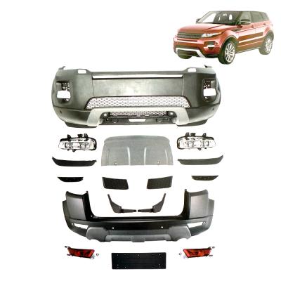China Prestige Front Bumper Kit OE LR064613-B LR072259 for 2012-2015 Range Rover Evoque L538 for sale