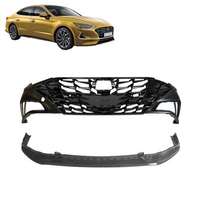 China Aftermarket Complete Front Bumper Assembly Kit OE 86511-L1000 / 86511-L0600 for 2020-2023 Hyundai Sonata DN8 Pre-Facelift US Spec for sale
