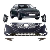 China Front Bumper Assembly Kit Fit Hyundai Grandeur IG 2019-2022 OE 86510-G8500 86531-G8500 86350-G8520 for sale