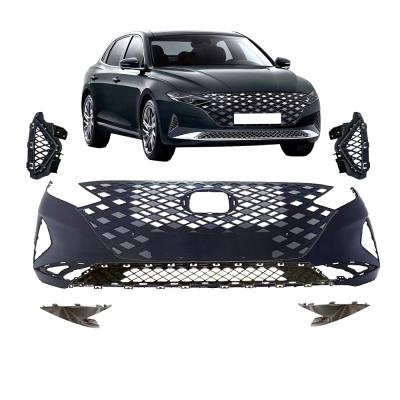 China Front Bumper Assembly Kit Fit Hyundai Grandeur IG 2019-2022 OE 86510-G8500 86531-G8500 86350-G8520 for sale