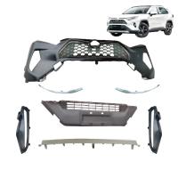 China 52119-0R919 Full Front Bumper Assembly Kit Fit Toyota RAV4 XA50 2019-2024 LE Trim Aftermarket Primed Front Bumper Cover Complete Replacement Set for sale