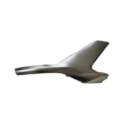 China 86578-S1600 86579-S1600 Front Bumper Side Skid Plate Trim Pair Fit Hyundai Santa Fe 2021-2023 Hybrid Aftermarket Chrome Lower Decor Piece Replacement Set for sale