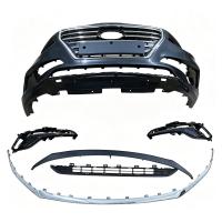 China Complete Front Bumper Assembly Fit Hyundai Grandeur IG Azera 2017-2019 Aftermarket Front Fascia Replacement Kit With Grille Trim Brackets for sale