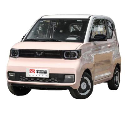 China Cute Mini Electric Car Wuling Hongguang Electric Vehicle Wuling Small/Mini Electric EV Car a Small Family Four-Seater Car for sale
