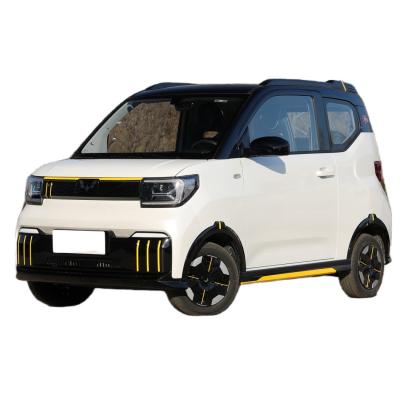 China Gray Color Mini EV Cars Wuling Hongguang MINI EV Panoramic Sunroof for sale