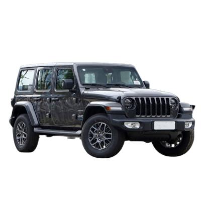 China Jeep WranglerLong range new electric vehicle 5 door 5 seat SUV 2022 2.0T 4xe Sahara fluorescent yellow edition used car for sale