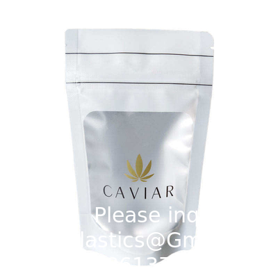 China Stand Up Pouch Child Resistance Mylar Bags 3.5 Customized Logo Smell Proof Mylar Bags Zipper Top 1 Gram Mylar Bags