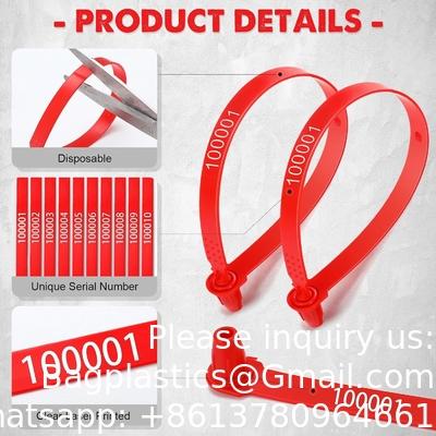 China Plastic Truck Door Seal Security Seals Tamper Evident Tite-Lock Security Tags Numbered Safty Disposable Locks