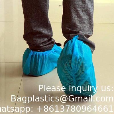 China Cover Shoes Medical Anti-Skid Waterproof Surgical Disposable Non Woven Shoe Cover For Dental Hospital