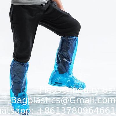 China Non Woven SMS PP PE Disposable Sterile Long Knee High Medical Waterproof Shoe Boot Covers