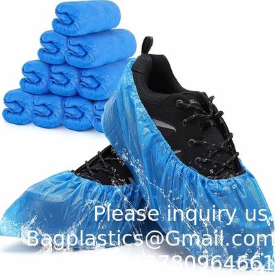 China Medical Consumables Disposable Anti Skid Waterproof PP PE CPE Medical Shoe Covers OEM Wholesale