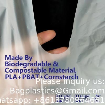China cornstarch apron, sustainable apron, Customized PLA PBAT Cornstarch 100% biodegradable and compostable aprons