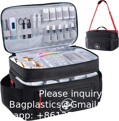 China Travel Medicine Bag Organizer-Medicine Organizer Storage-Pill Bottle Organizer Storage-Medication Organizer