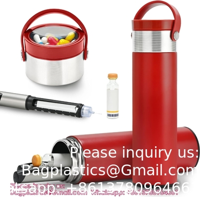 China 48H Insulin Pens Cooler Travel Case TSA Approved Diabetic Medicine Travel Cooler, Portable Insulin Medical Cooler