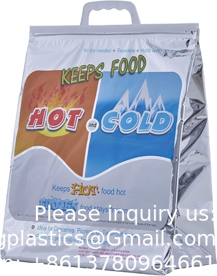 China Hot And Cold Insulated Bags For Food Delivery, Grocery Shopping Bags, Food Storage For Hot Frozen Food For Travel