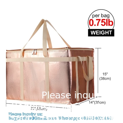 China Insulated Grocery Shopping Bag, Reusable And Collapsible Grocery Bag, Thermal insulated, strong handle, handybag