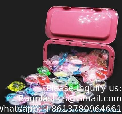 China Custom Biodegradable Packaging PVA Film Water Soluble Dissolvable In Hot Water laundry pod film mold peel