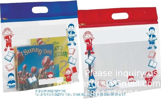 China Press And Seal Storage Bags, metal sliderbag, metal zipbags Extra Large Thick Plastic, Classroom Book Bags For Kids