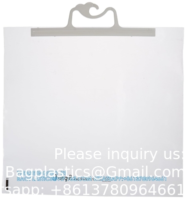 China Hanging Storage Bags, 10-Pack Of 12 X 9-Inch Clear Plastic Bags For Classroom, Library, And Pharmacy Use