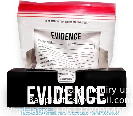 China Evidence Bags, organizer, storage bag Funny Party Favor Treat Bags Great For Halloween And Police Parties.