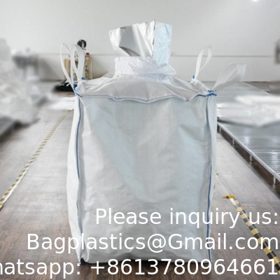 China 2000kg 1000kg Jumbo Fibc Bulk Container Aluminum Foil Liner Fibc Big Bag Aluminum Foil Packaging Bags