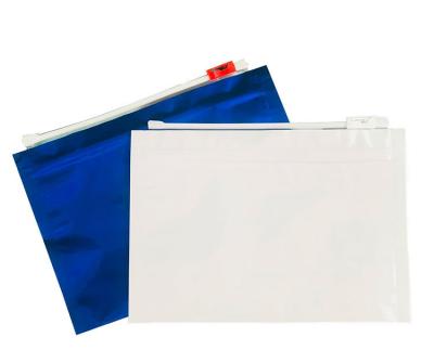 China Child Resistant Smell Proof Zipper Bags 12x9x4 Inch Metallized Interior Moisture Control Pouch for sale