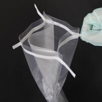 China Sterile Filter Blender Bag 190x300mm 280 Micron with Wire Closure for Lab Sample Collection for sale