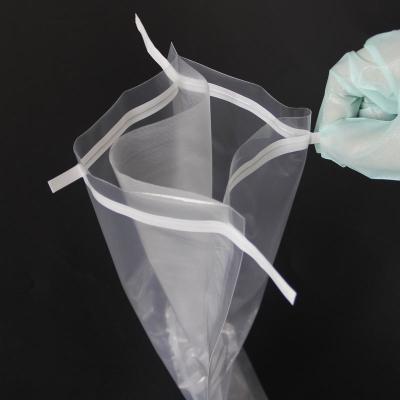 China Sterile Filter Blender Bag 190x300mm 280 Micron with Wire Closure for Lab Sample Collection for sale
