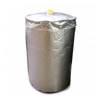 China Custom Round Bottom Aluminum Foil Drum Liner Bags 55 Gallon Chemical Resistant for sale