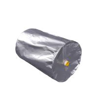China 55 Gallon Drum Plastic Inner Bag Round Bottom Aluminum Foil Liner for Open and Close Top Drums for sale