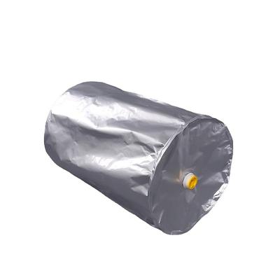 China 55 Gallon Drum Plastic Inner Bag Round Bottom Aluminum Foil Liner for Open and Close Top Drums for sale