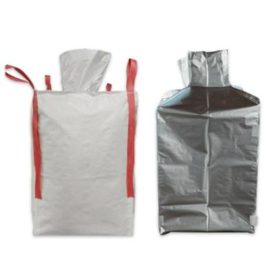 China FIBC Bulk Bag 1 Ton Capacity PP Jumbo Bag for Chemical Powder Grain Storage for sale