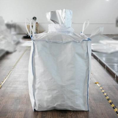 China Jumbo FIBC Bulk Bag with Aluminum Foil Liner 1000kg 2000kg Moisture Proof Packaging for sale