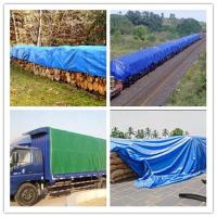 China Blue PE Tarpaulin Waterproof Awning Cloth 1500D UV Resistant Car Cover 2m Width for sale